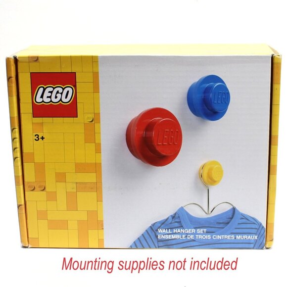 Lego | Wall Decor | Lego Wall Hanger 3 Piece Set Decorative Home ...